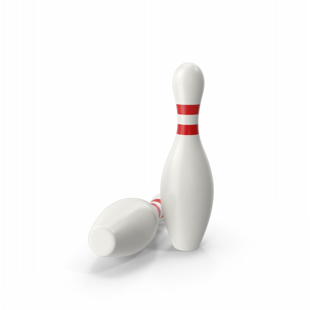 3D Model Bowling Pins - TurboSquid 2096466