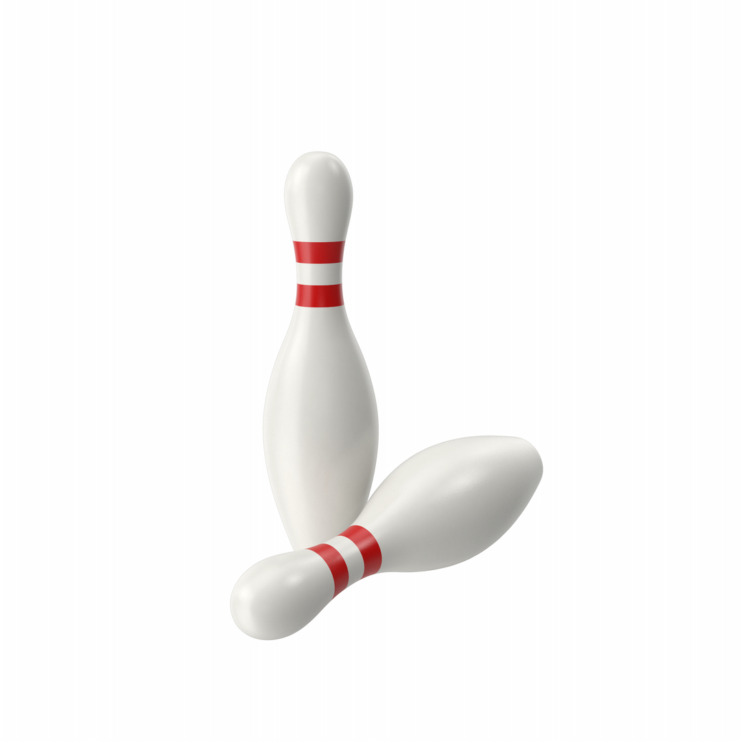 3D Model Bowling Pins - TurboSquid 2096466