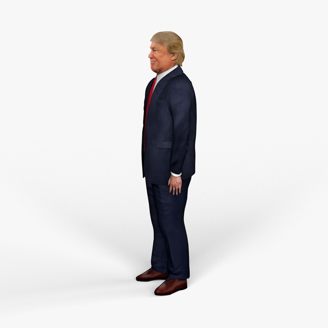 Donald Trump 3d Model