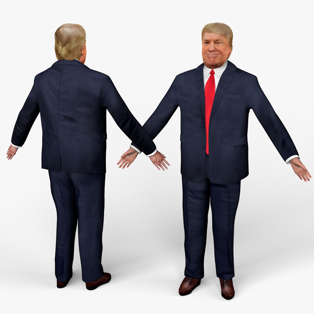 Donald Trump 3d Model