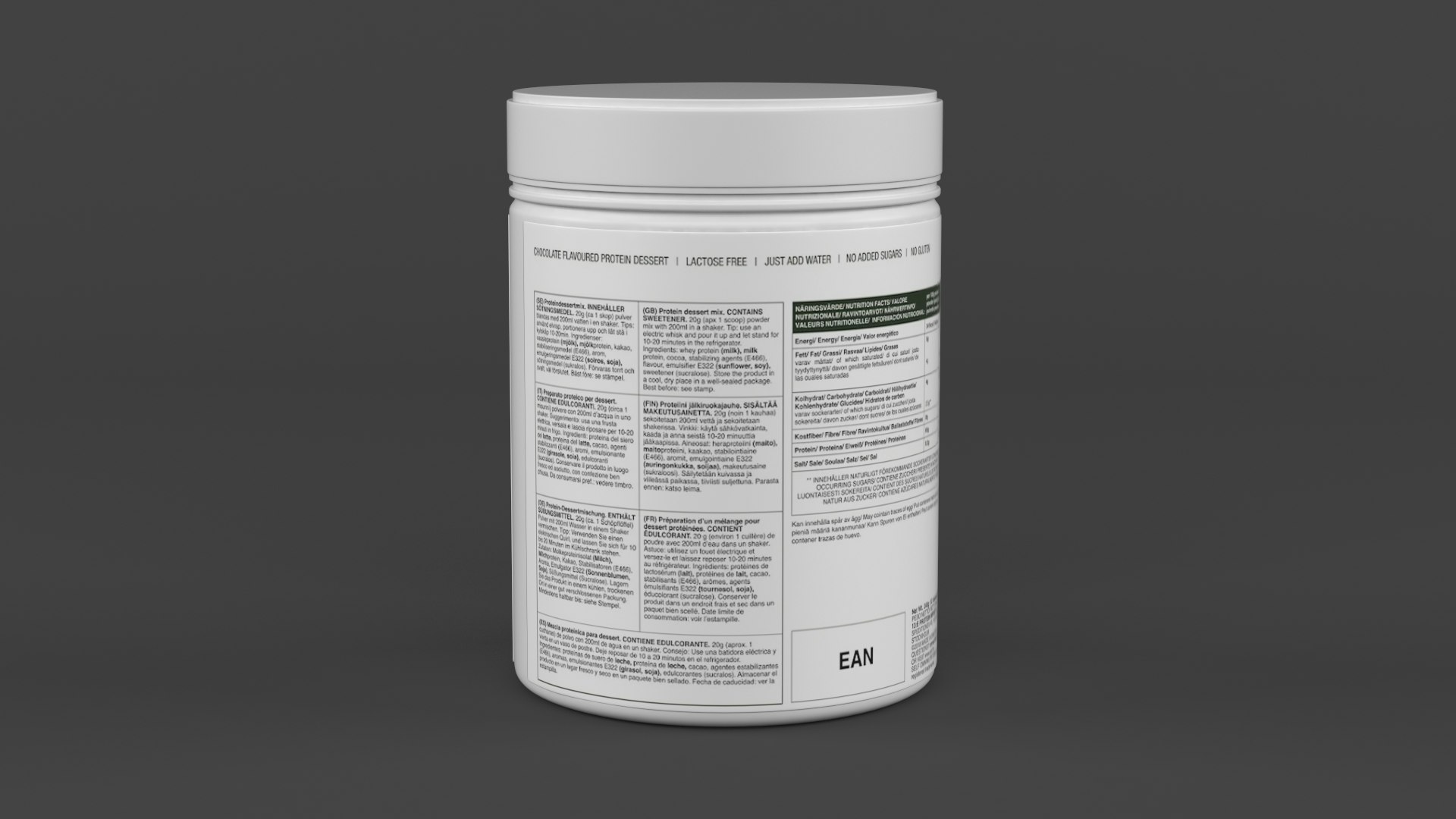 3D Model Protein Powder - TurboSquid 1864008