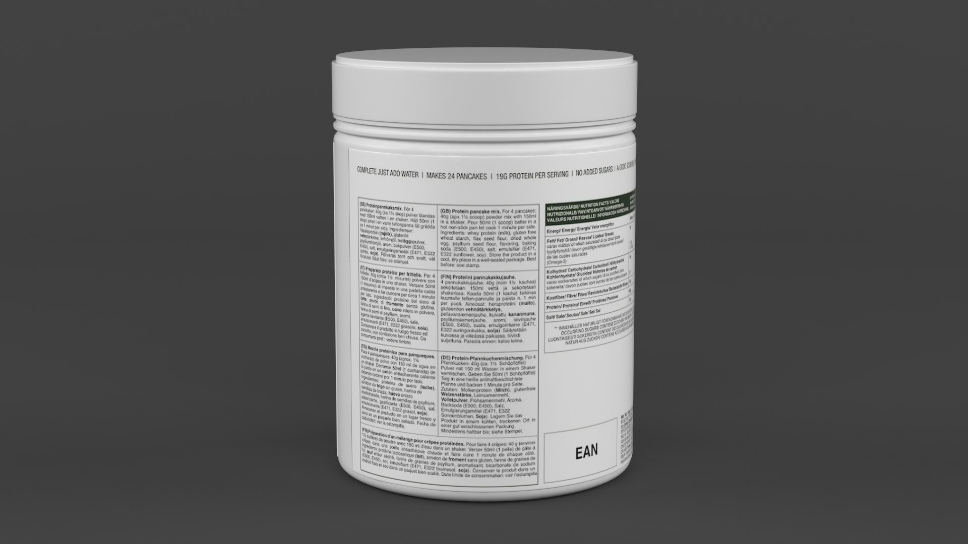 3D Model Protein Powder - TurboSquid 1864008