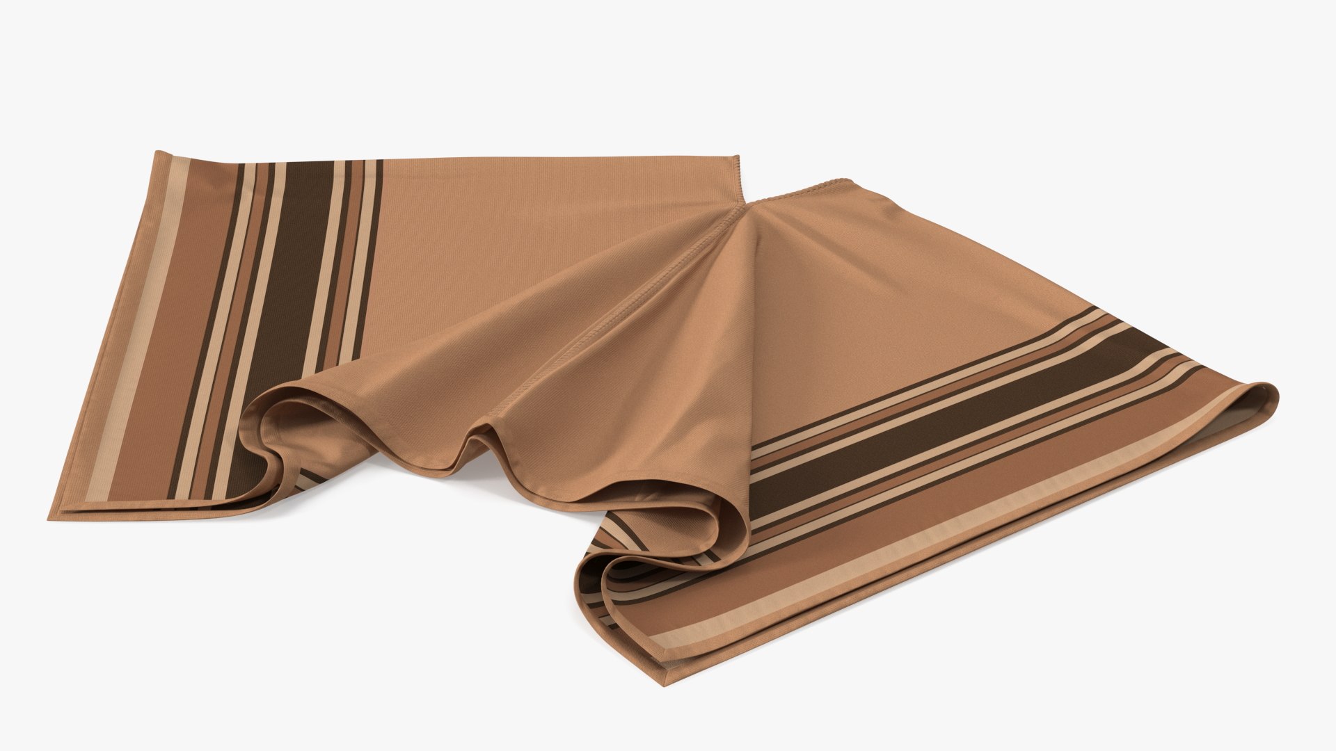 3D model Striped Poncho Lying - TurboSquid 2082843