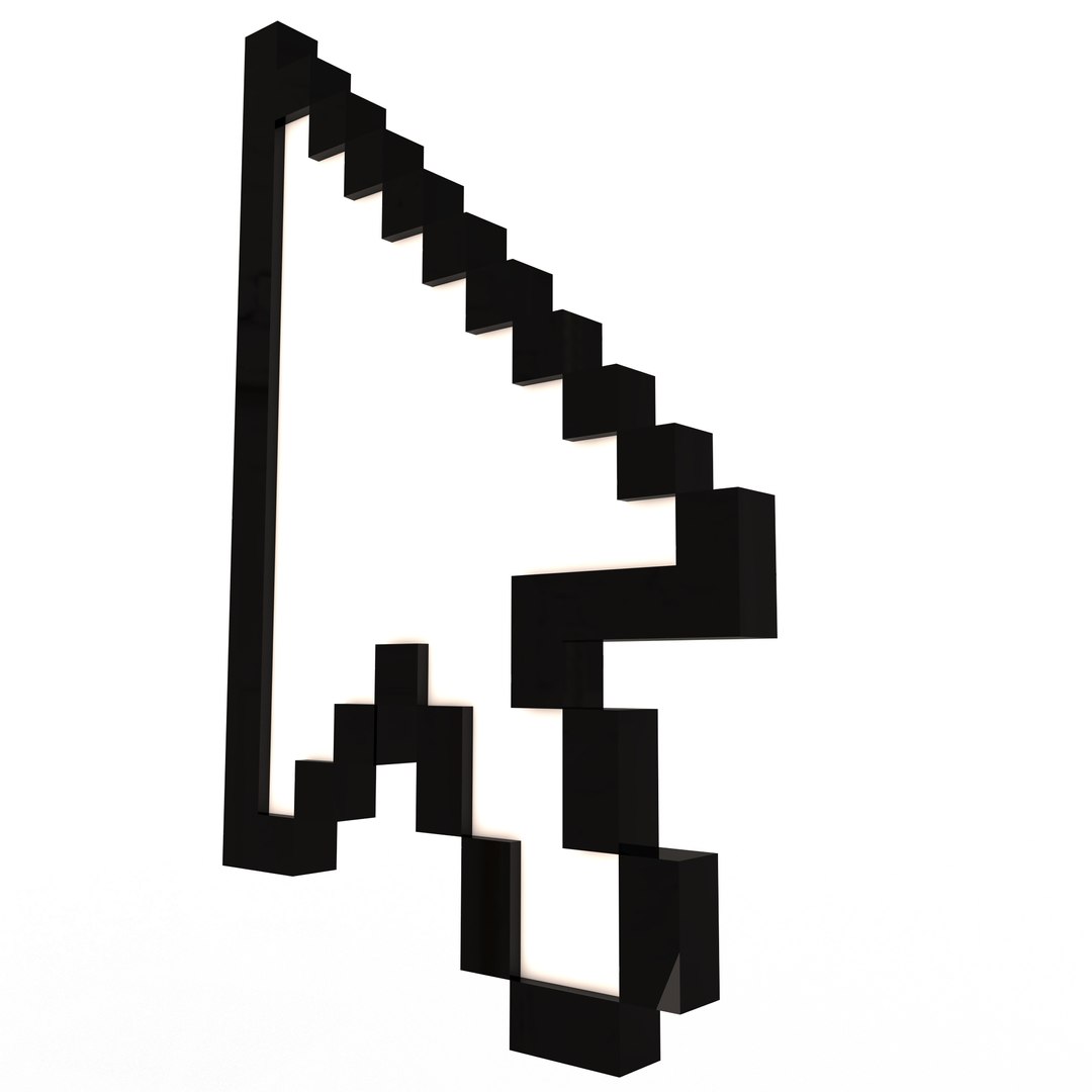 Arrow Cursor Model - TurboSquid 1813013