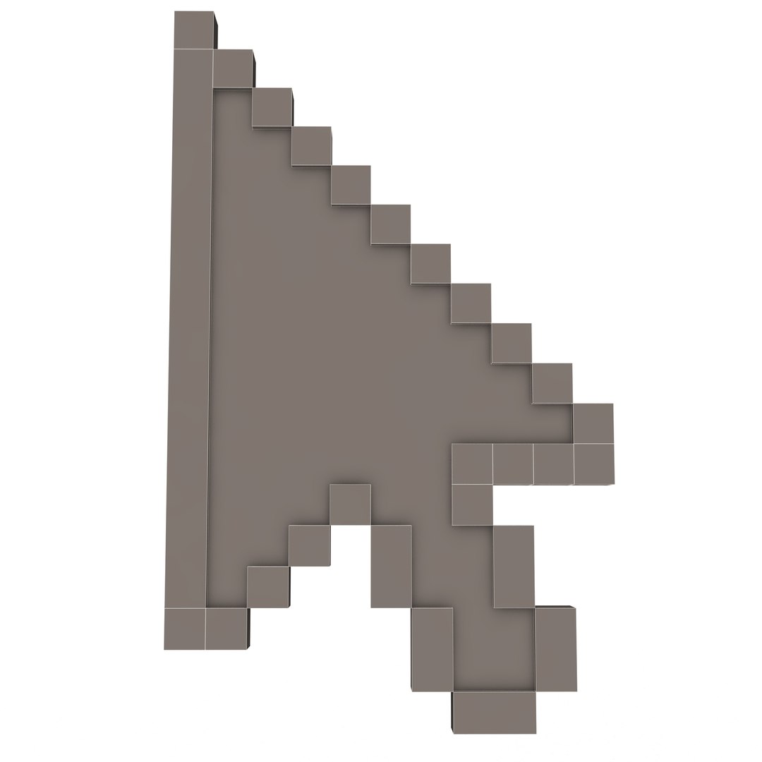 Arrow Cursor Model - TurboSquid 1813013