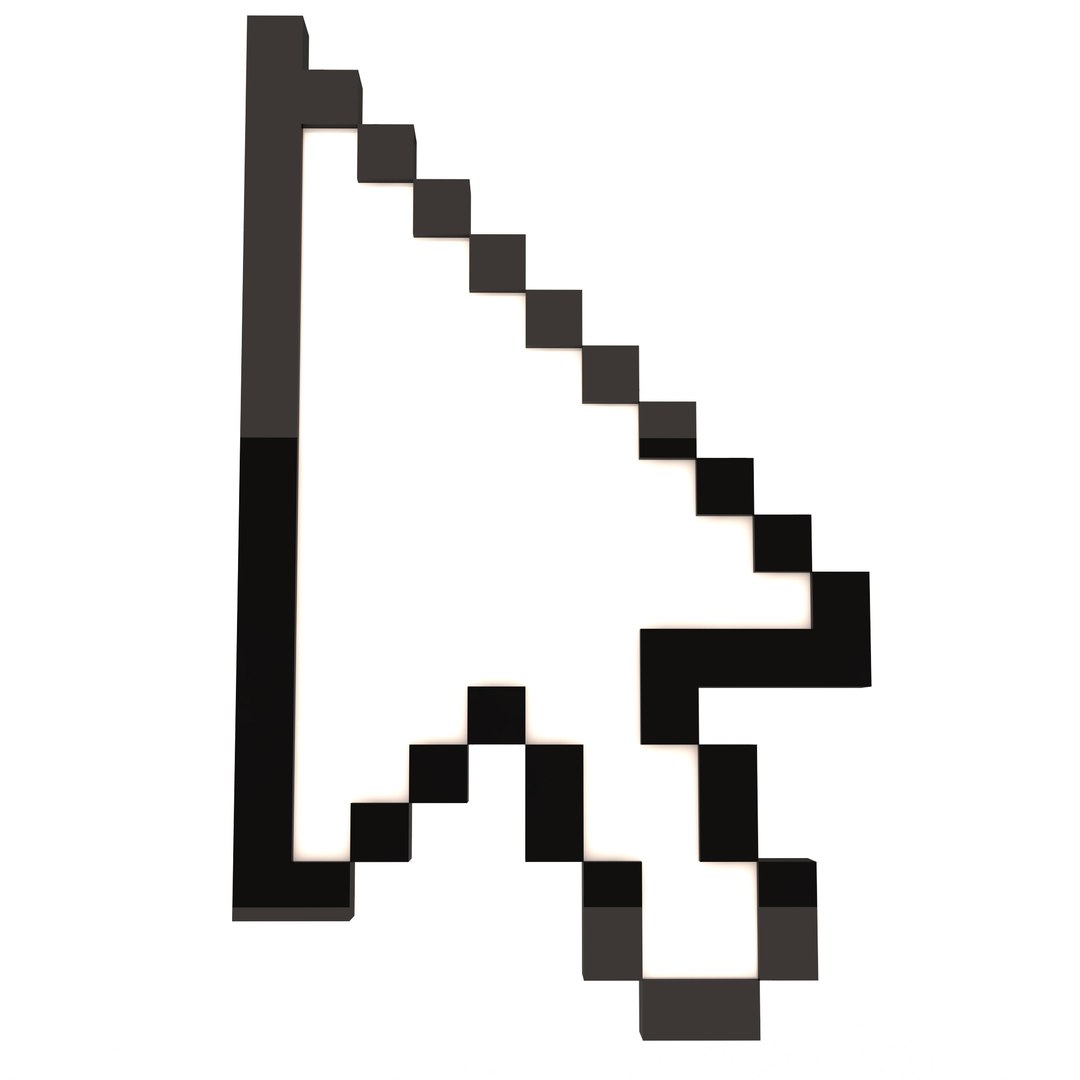 Arrow Cursor Model - TurboSquid 1813013