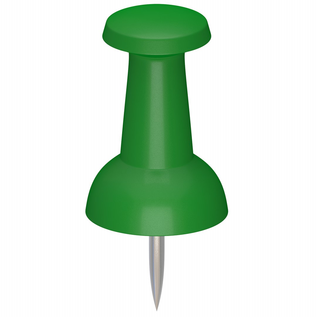 3D Assorted Push Pin Collection - TurboSquid 2392702