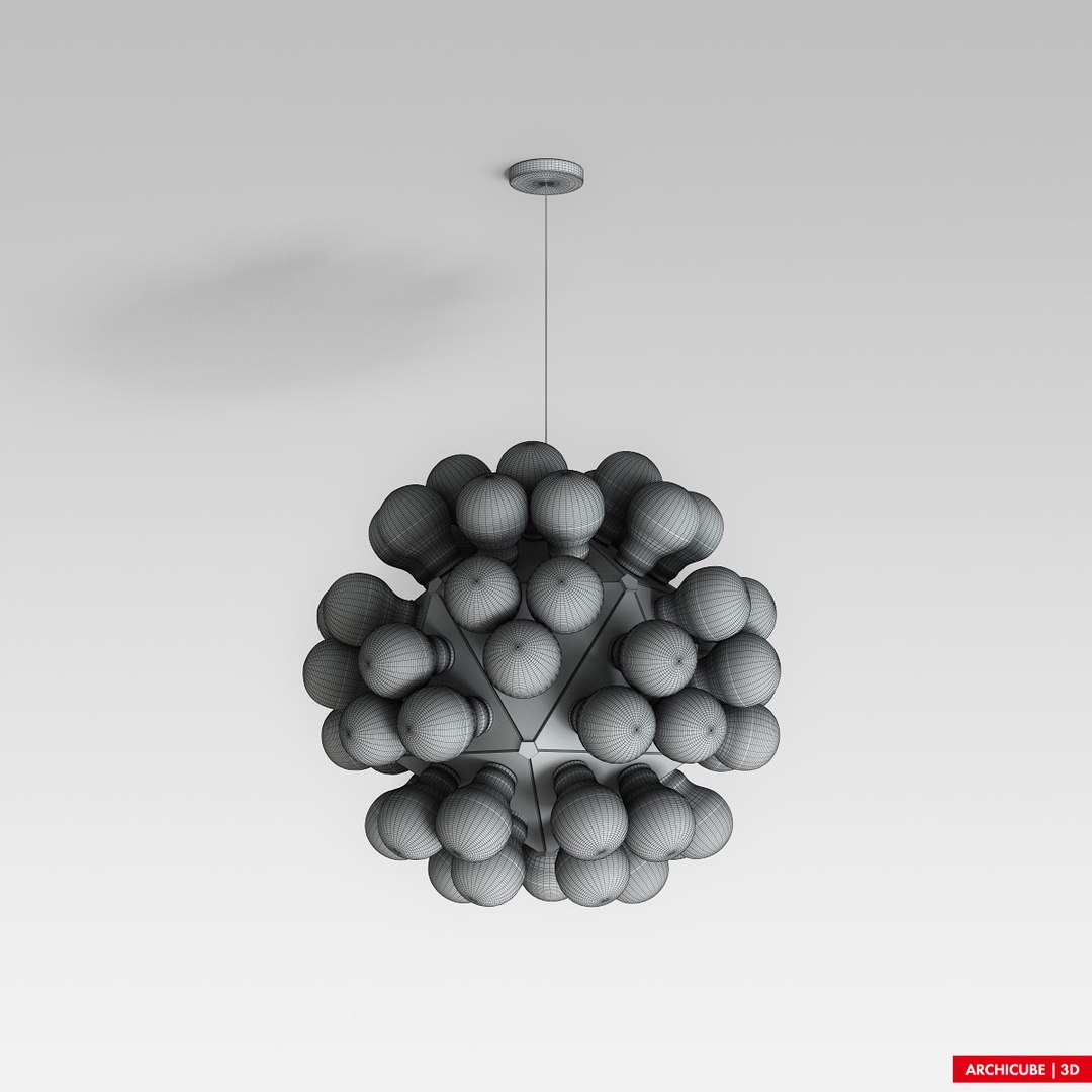 3d Ceiling Lamp Model