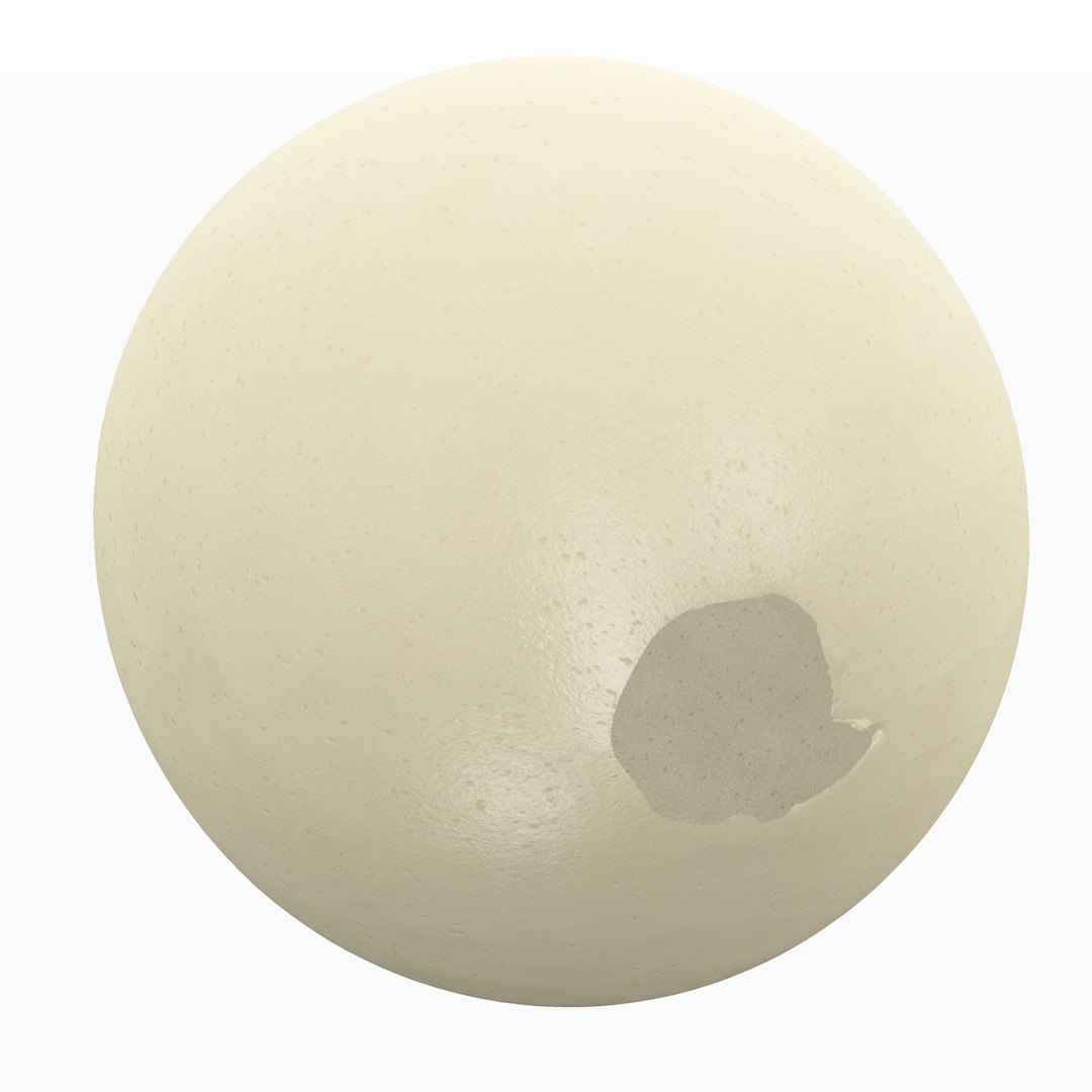 Maya Scanned Ostrich Egg