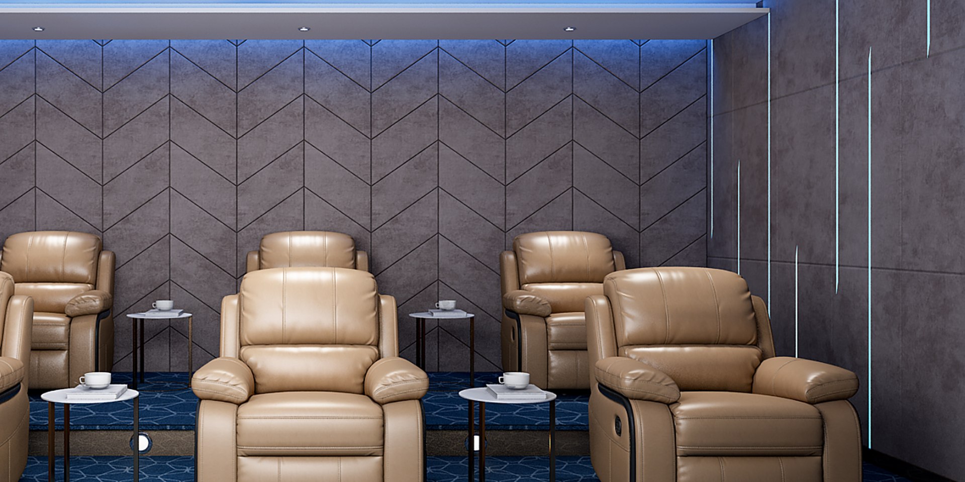 Modern AV Room 3D model - TurboSquid 2058033