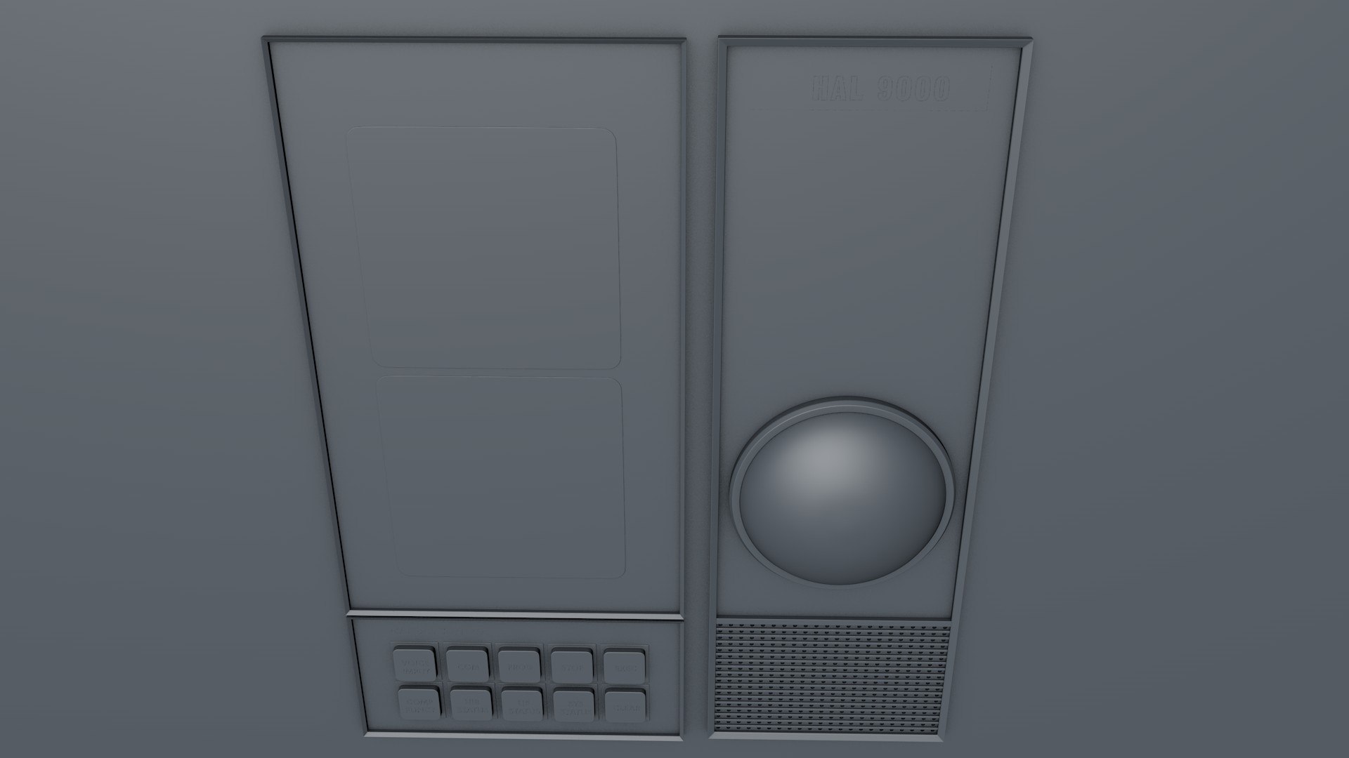 3D Model Hal 9000 - TurboSquid 2225990