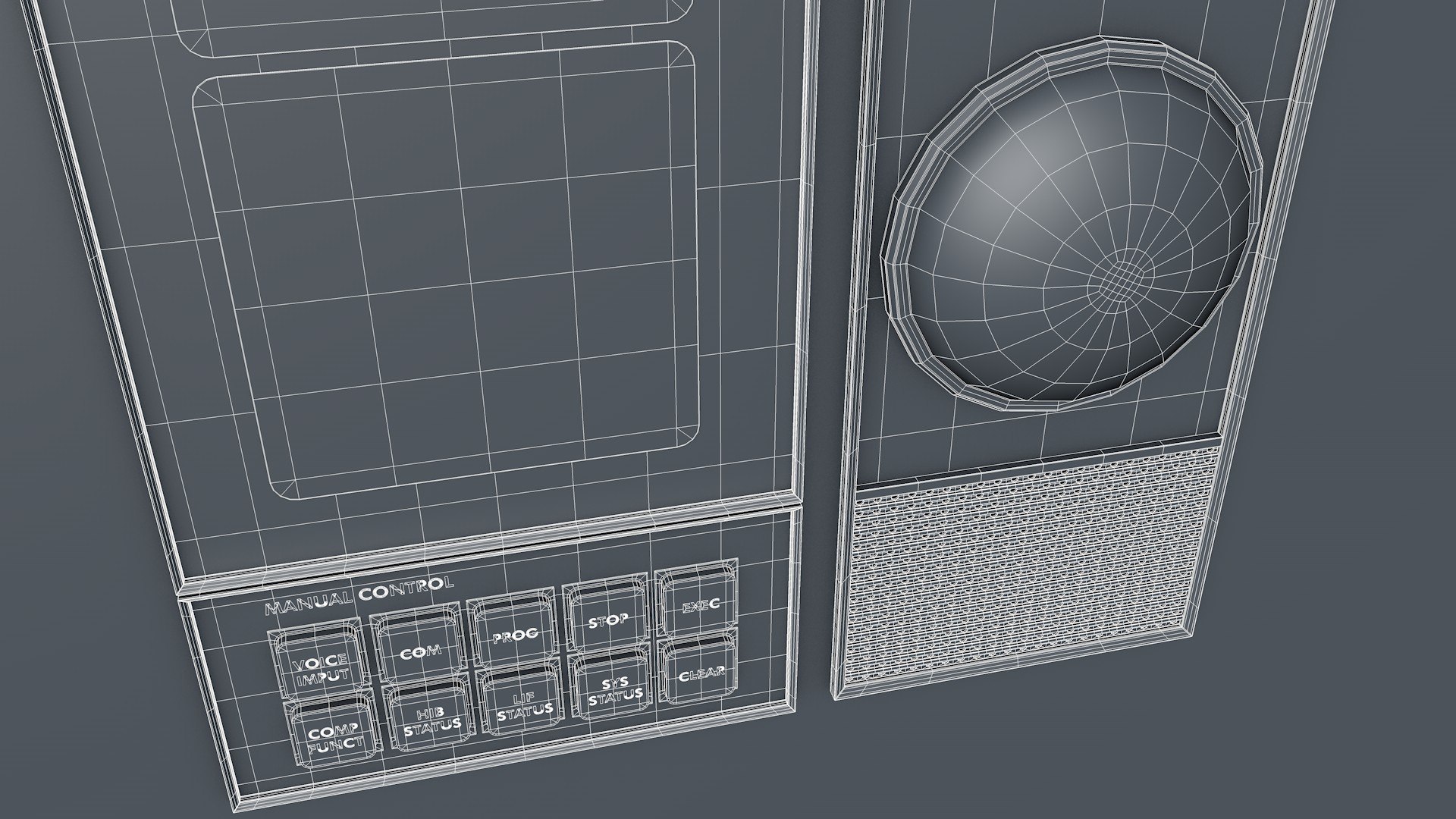 3D Model Hal 9000 - TurboSquid 2225990