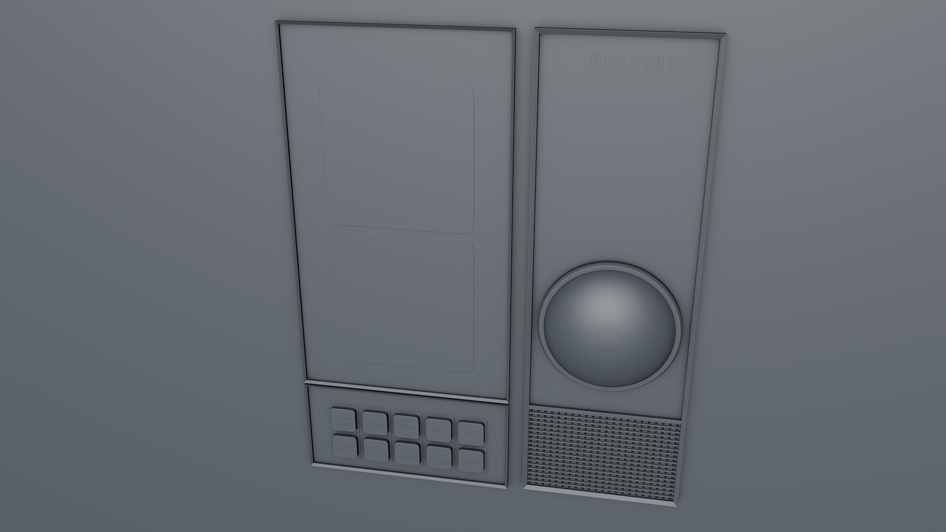 3D Model Hal 9000 - TurboSquid 2225990