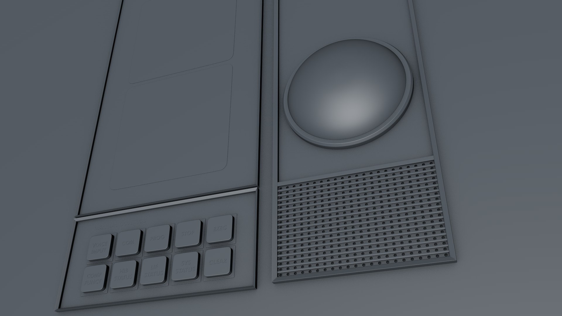 3D Model Hal 9000 - TurboSquid 2225990