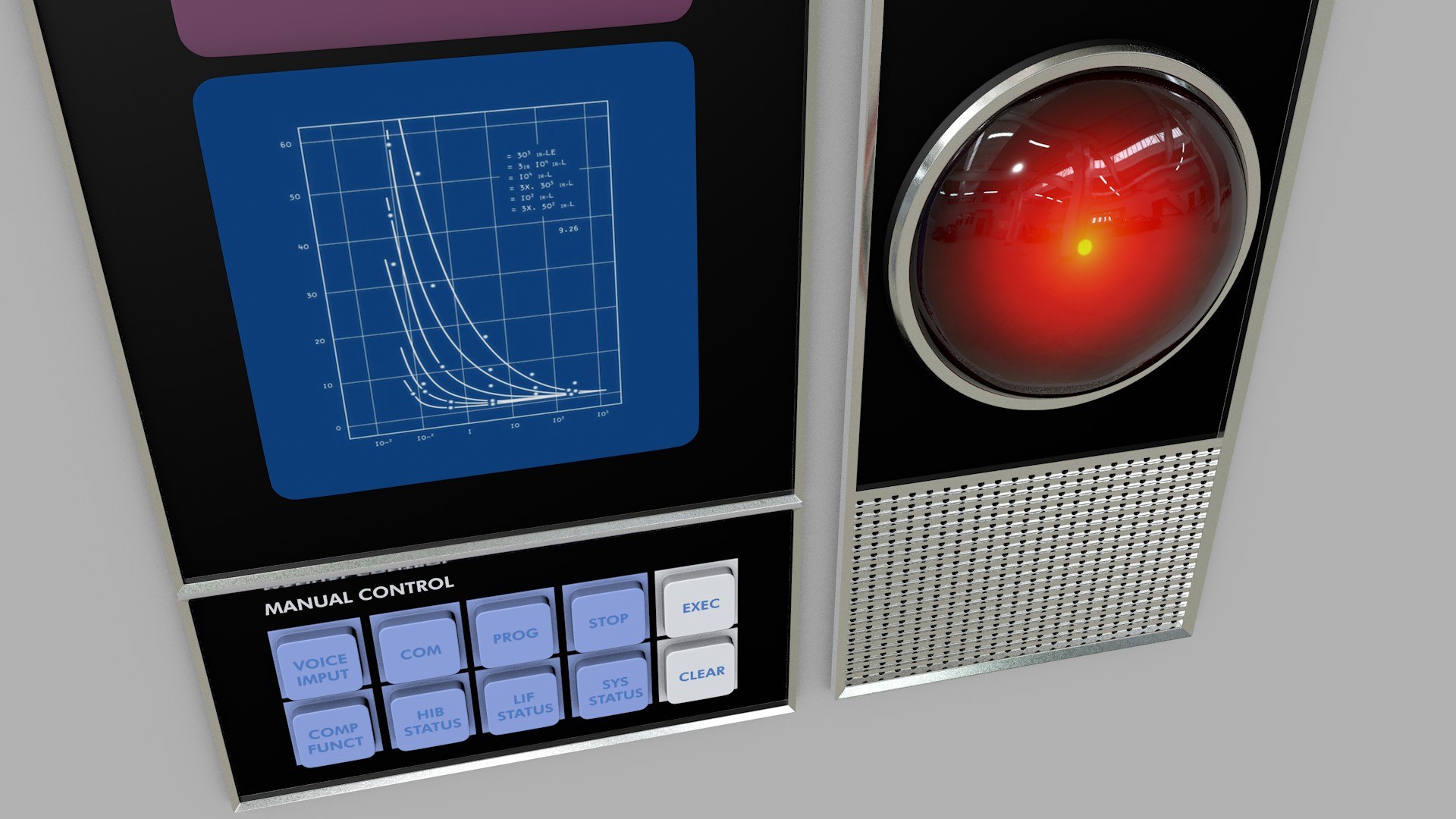 3D Model Hal 9000 - TurboSquid 2225990
