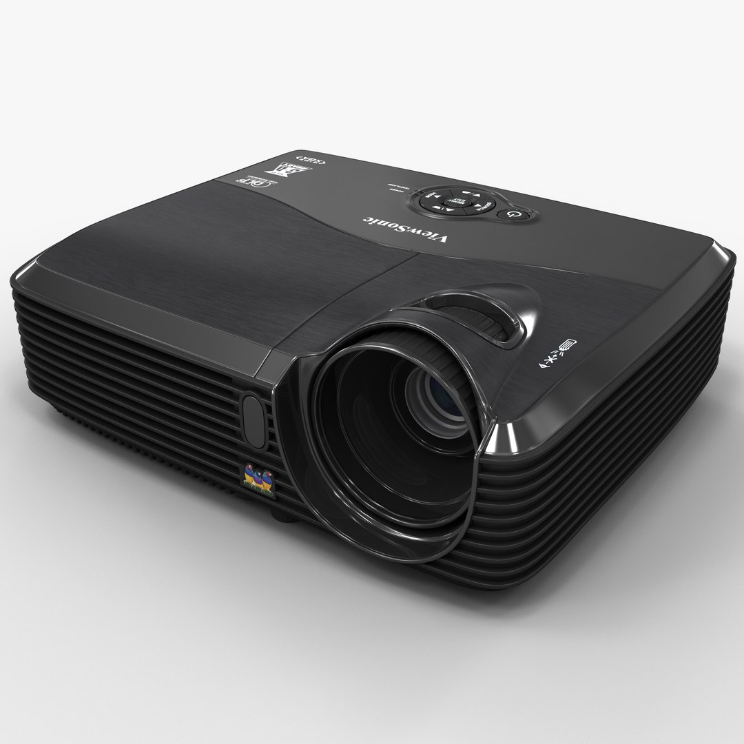 Hdmi Projector Viewsonic Pjd5133 3d Model