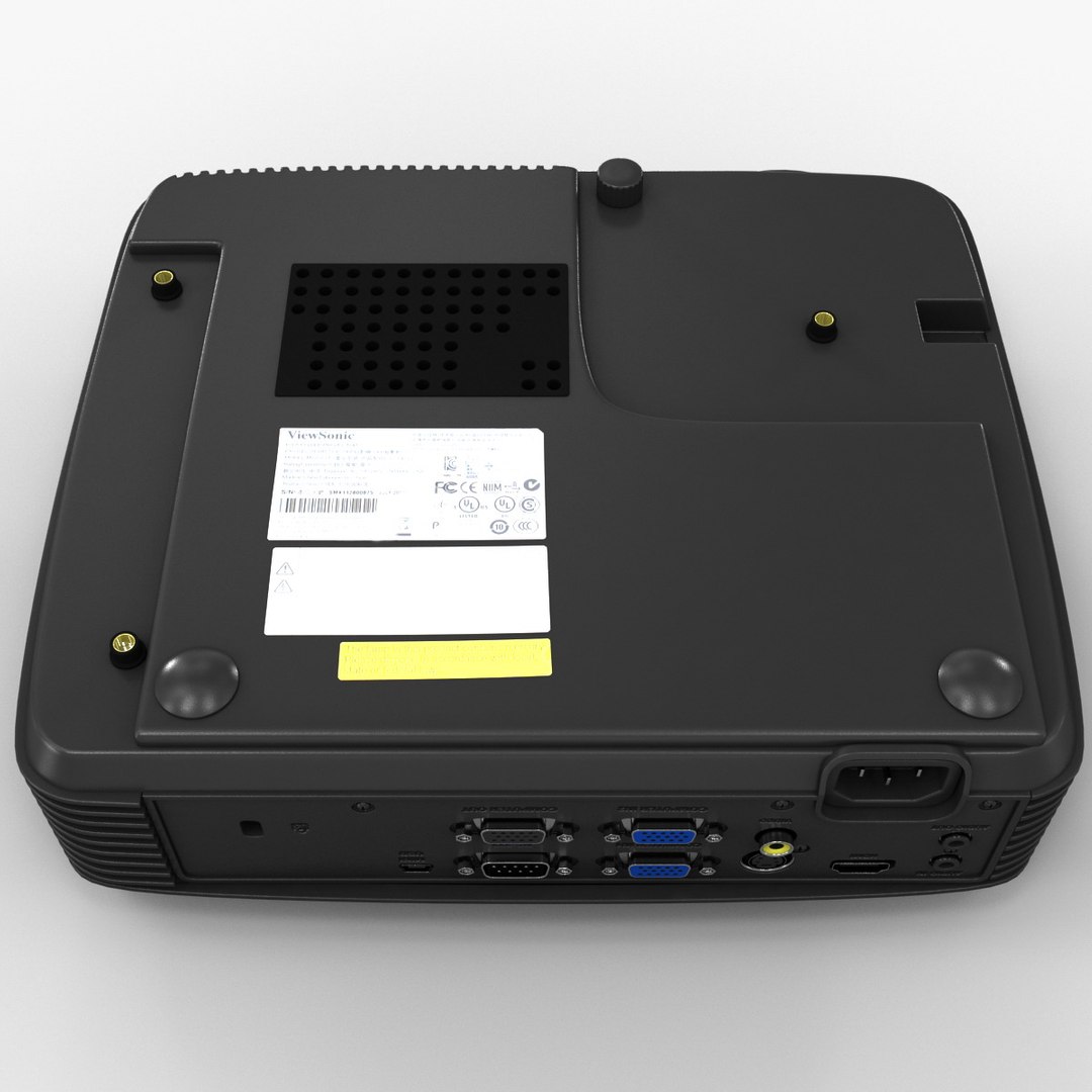 Hdmi Projector Viewsonic Pjd5133 3d Model