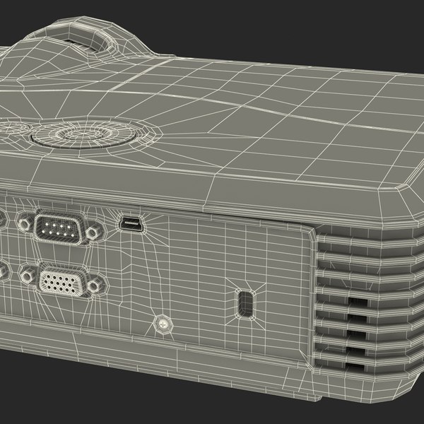 hdmi projector viewsonic pjd5133 3d model