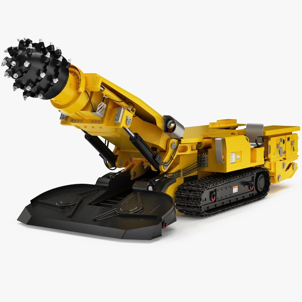 3D Roadheader Models | TurboSquid