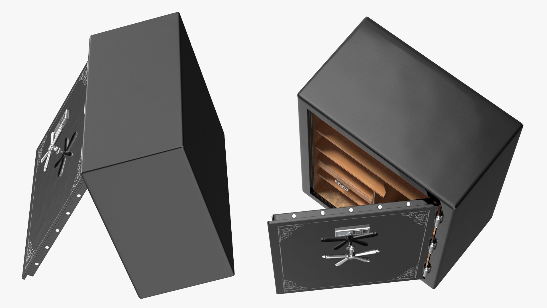 3D Fireproof Electronic Keypad Gun Safe - TurboSquid 2178052