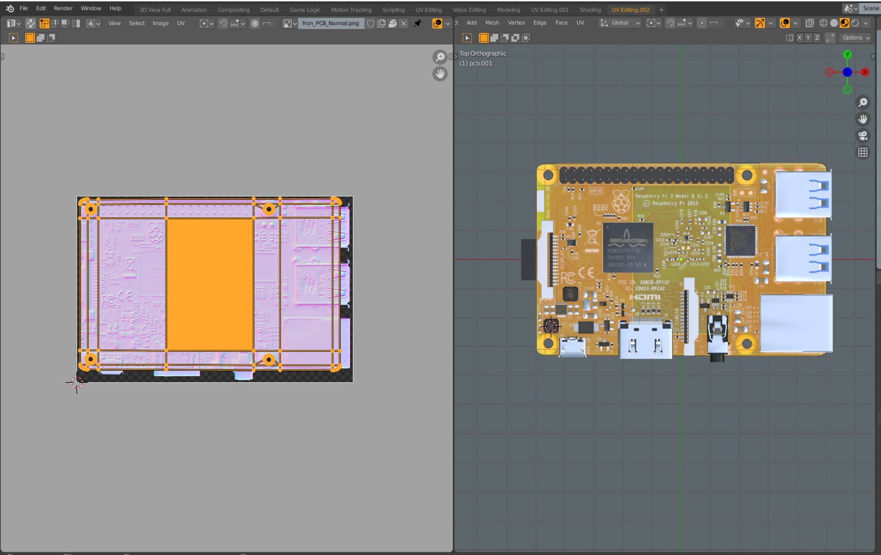 Raspberry Pi 3D Model - TurboSquid 1385479