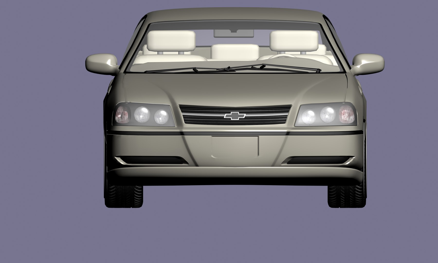 2003 Chevrolet Impala 3D - TurboSquid 1261049