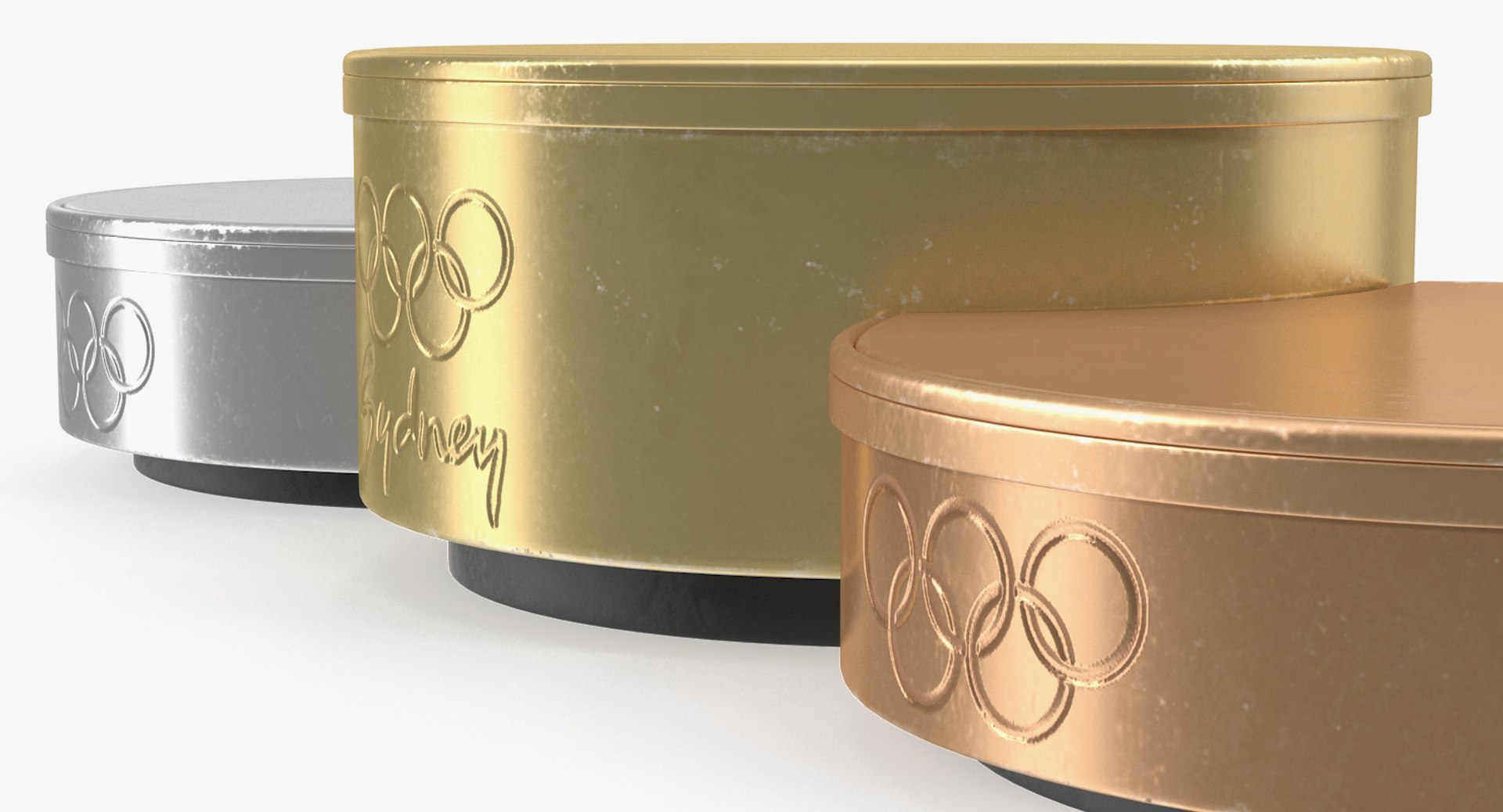 Olympic Winner Podium 3D Model - TurboSquid 1329656