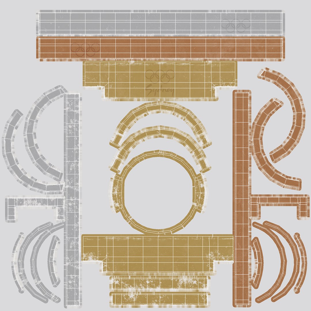 Olympic Winner Podium 3D Model - TurboSquid 1329656