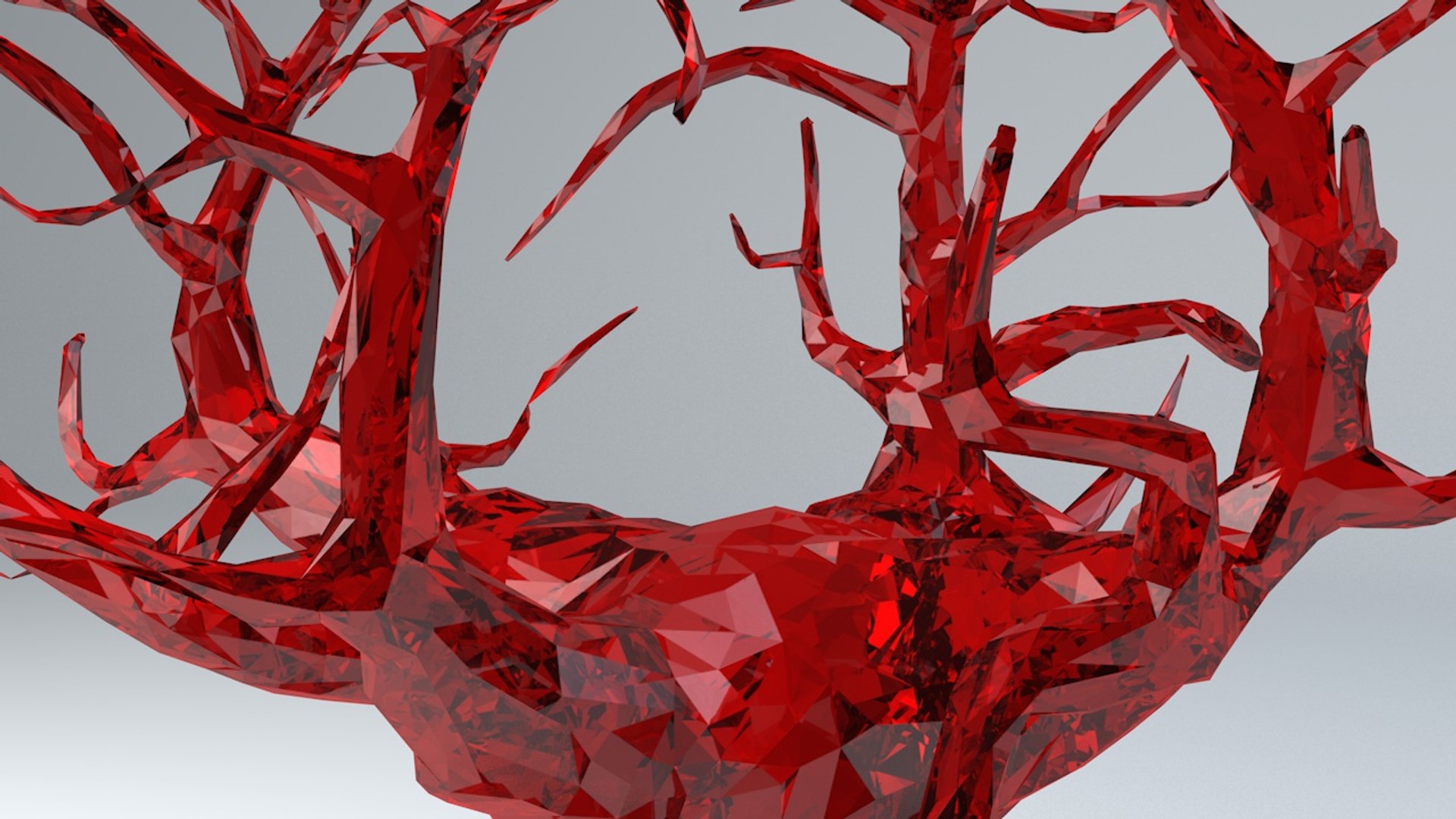 3D Model Crystal Tree Life - TurboSquid 1412758