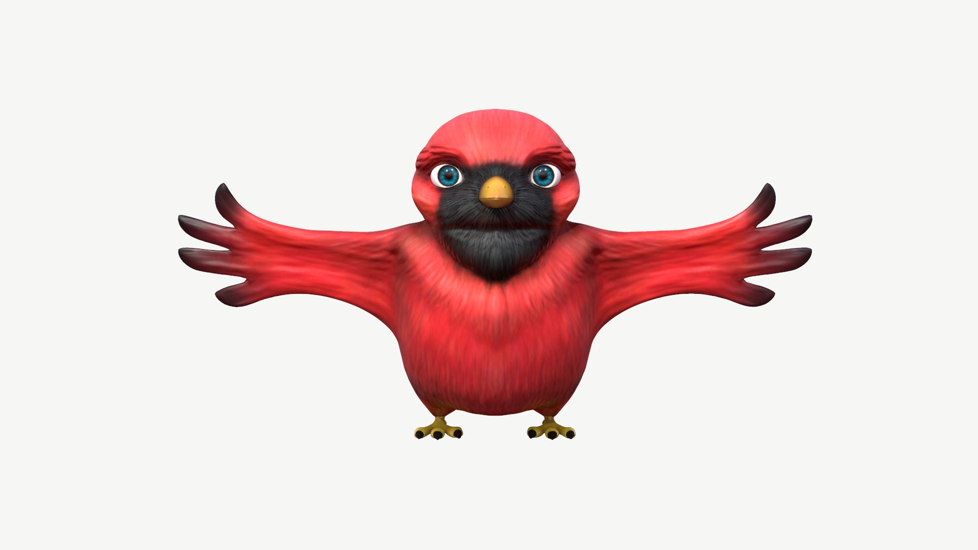 Cardinal Bird Model - TurboSquid 1160926
