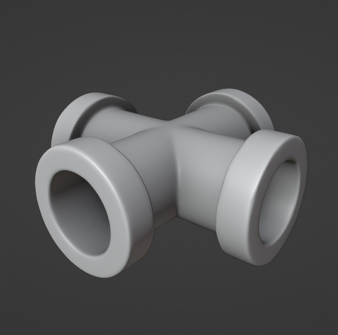 3D Model 14 Printable Industrial Pipes - TurboSquid 2077234