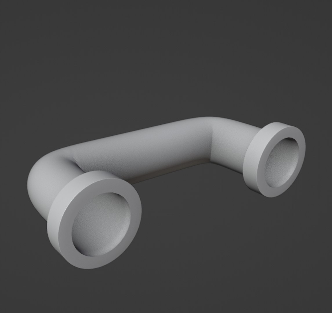 3D Model 14 Printable Industrial Pipes - TurboSquid 2077234