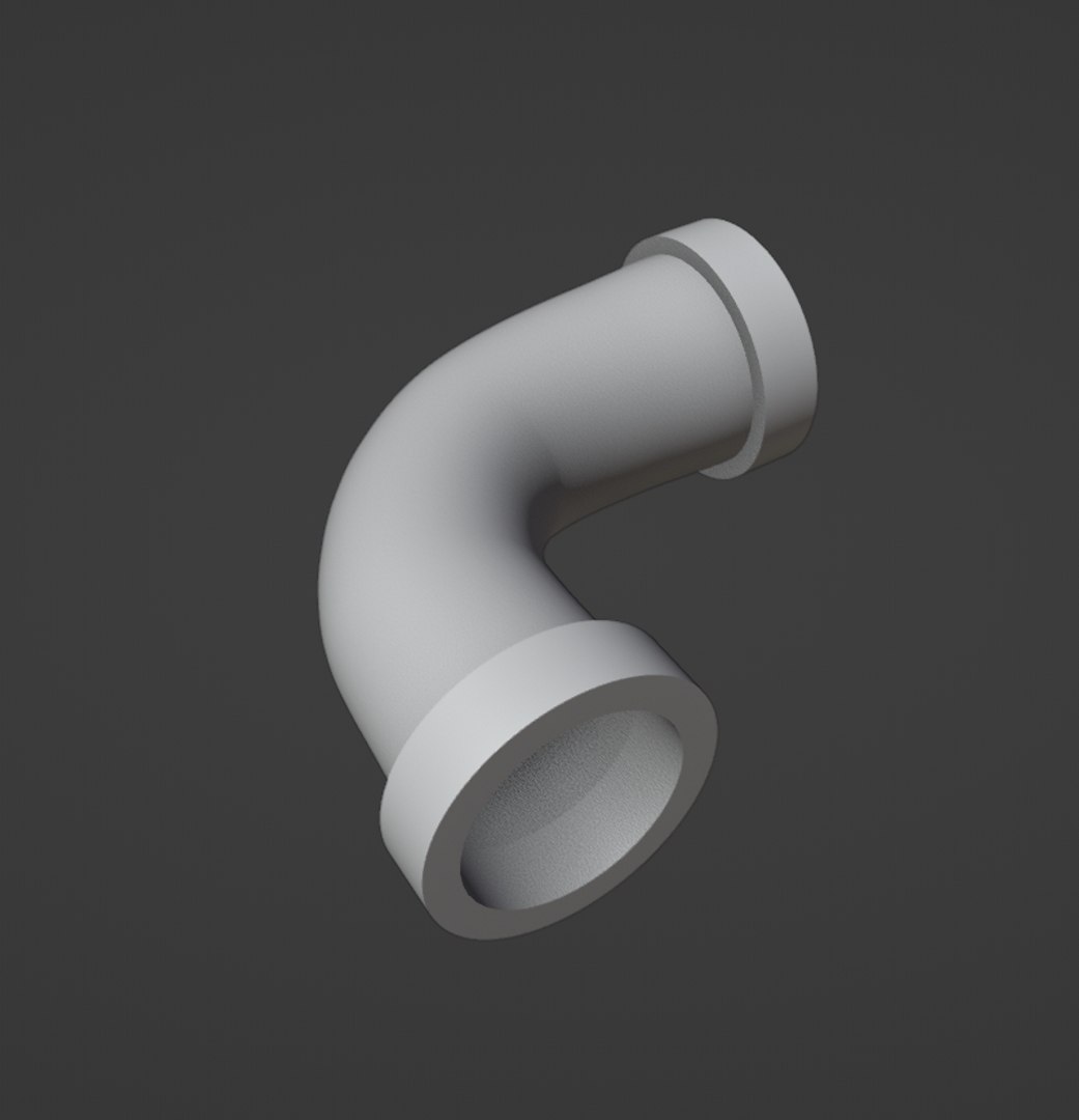 3D Model 14 Printable Industrial Pipes - TurboSquid 2077234