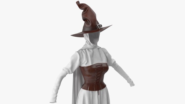 modelo 3d Disfraz de bruja 2 - TurboSquid 2128881