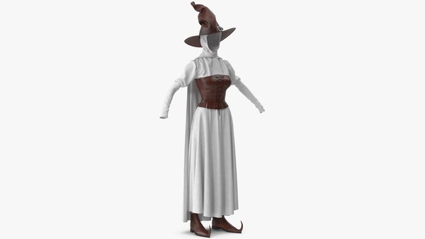 modelo 3d Disfraz de bruja 2 - TurboSquid 2128881