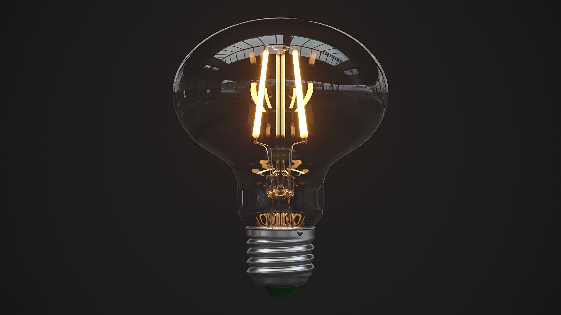 3d 3ds led filament bulb lights
