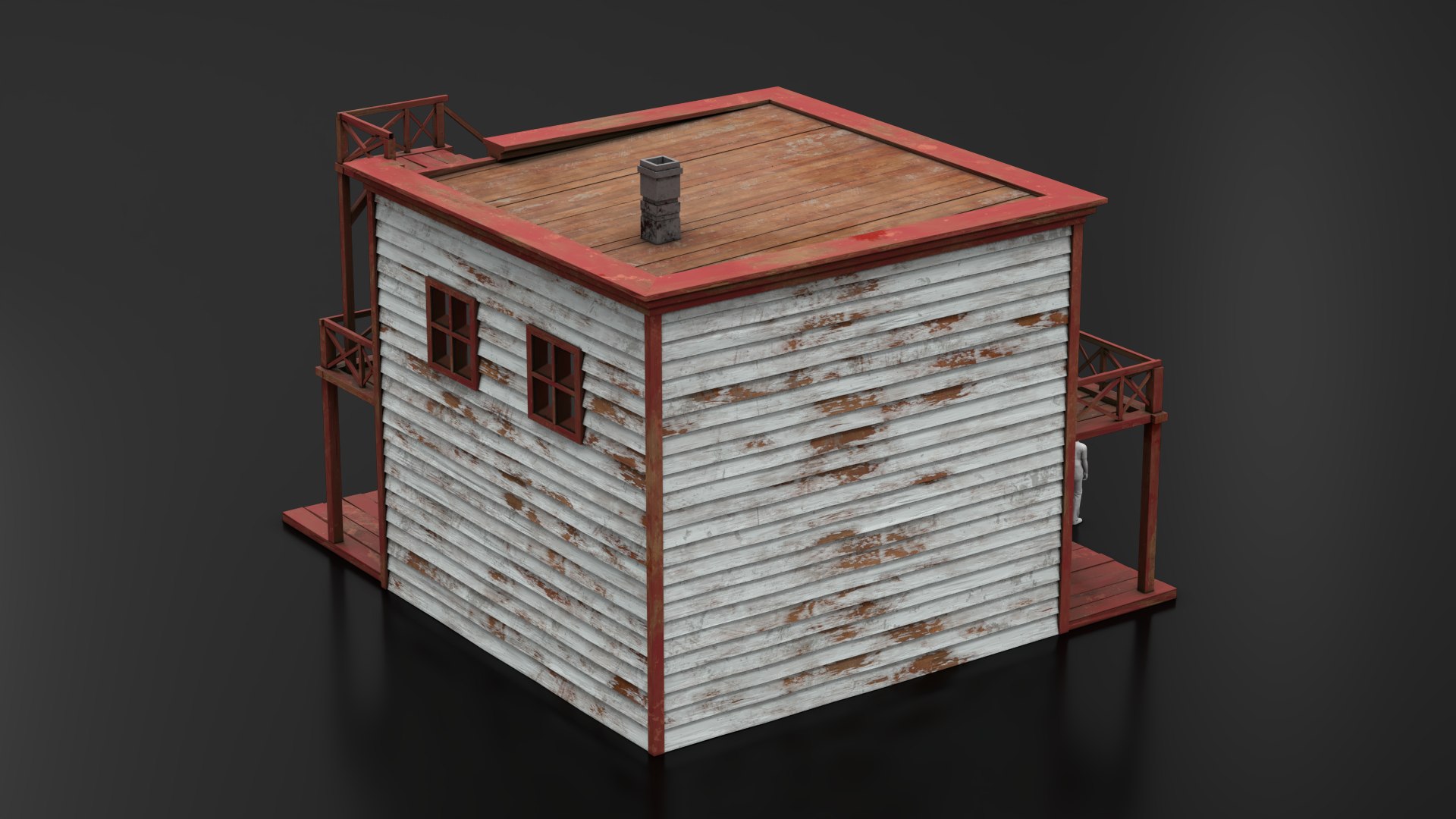 West Wild Home 18 3D Model - TurboSquid 2117065