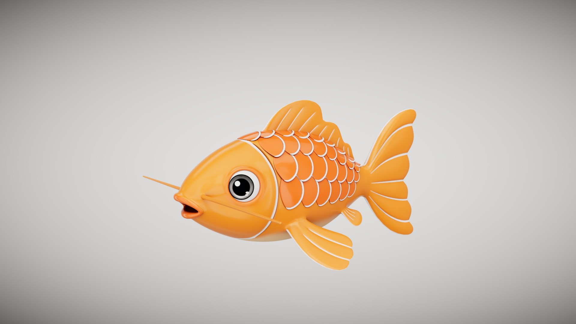3D Rigged Cartoon Fish Model - TurboSquid 2309571