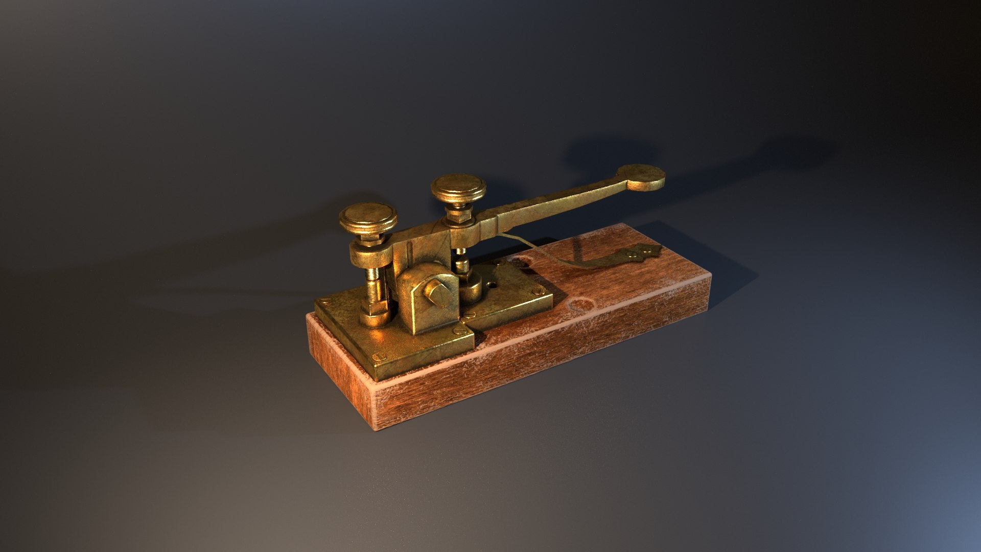 Mors Telegraph 3D Model - TurboSquid 1449895