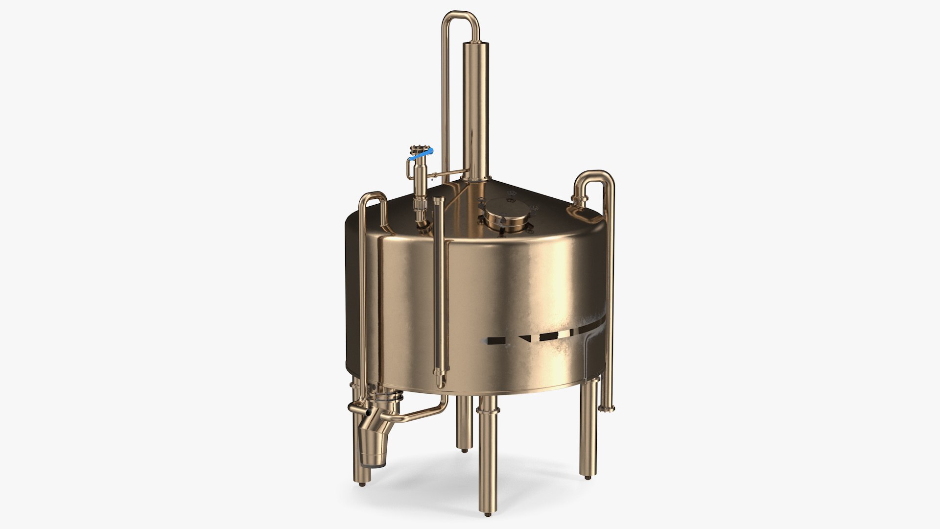3D Distillation Cooling Tank - TurboSquid 1633907