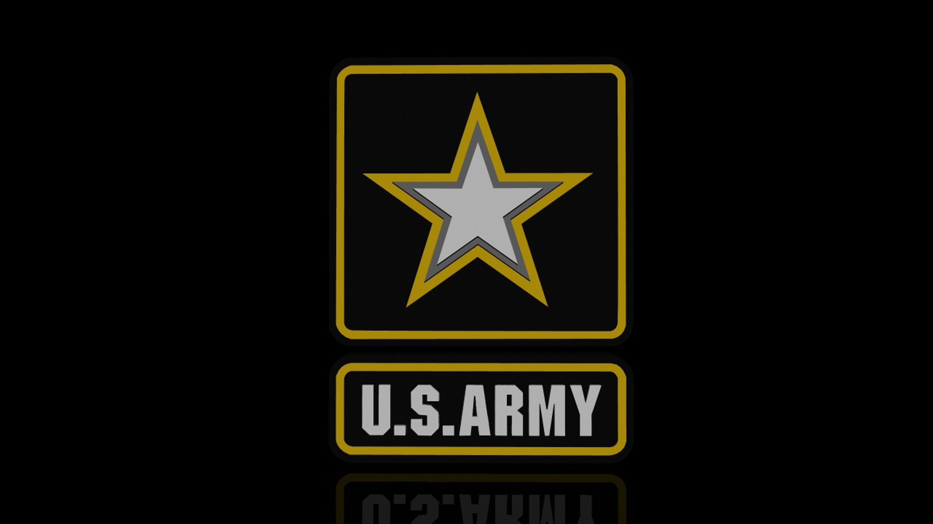 modelo 3d Logotipo del Ejército de los EE. UU. - TurboSquid 1151858