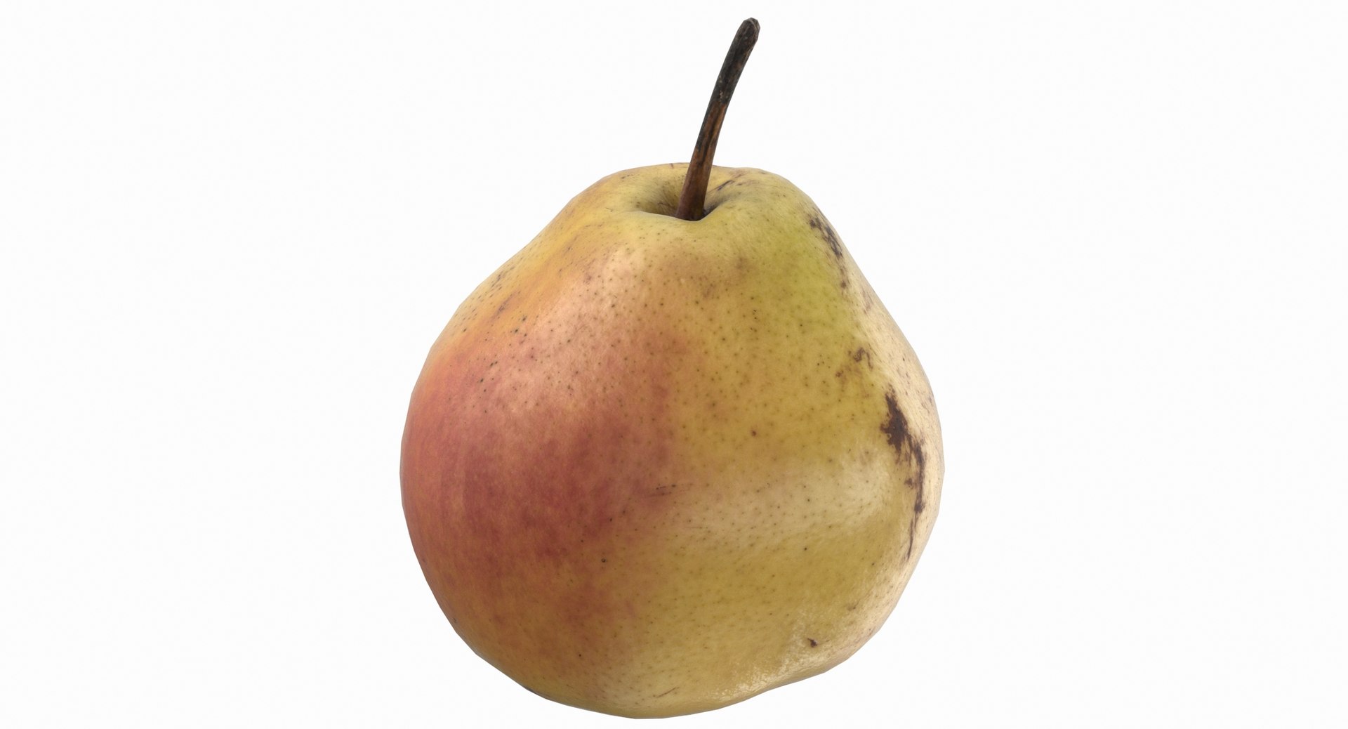 3D comice pear 02 games - TurboSquid 1433137