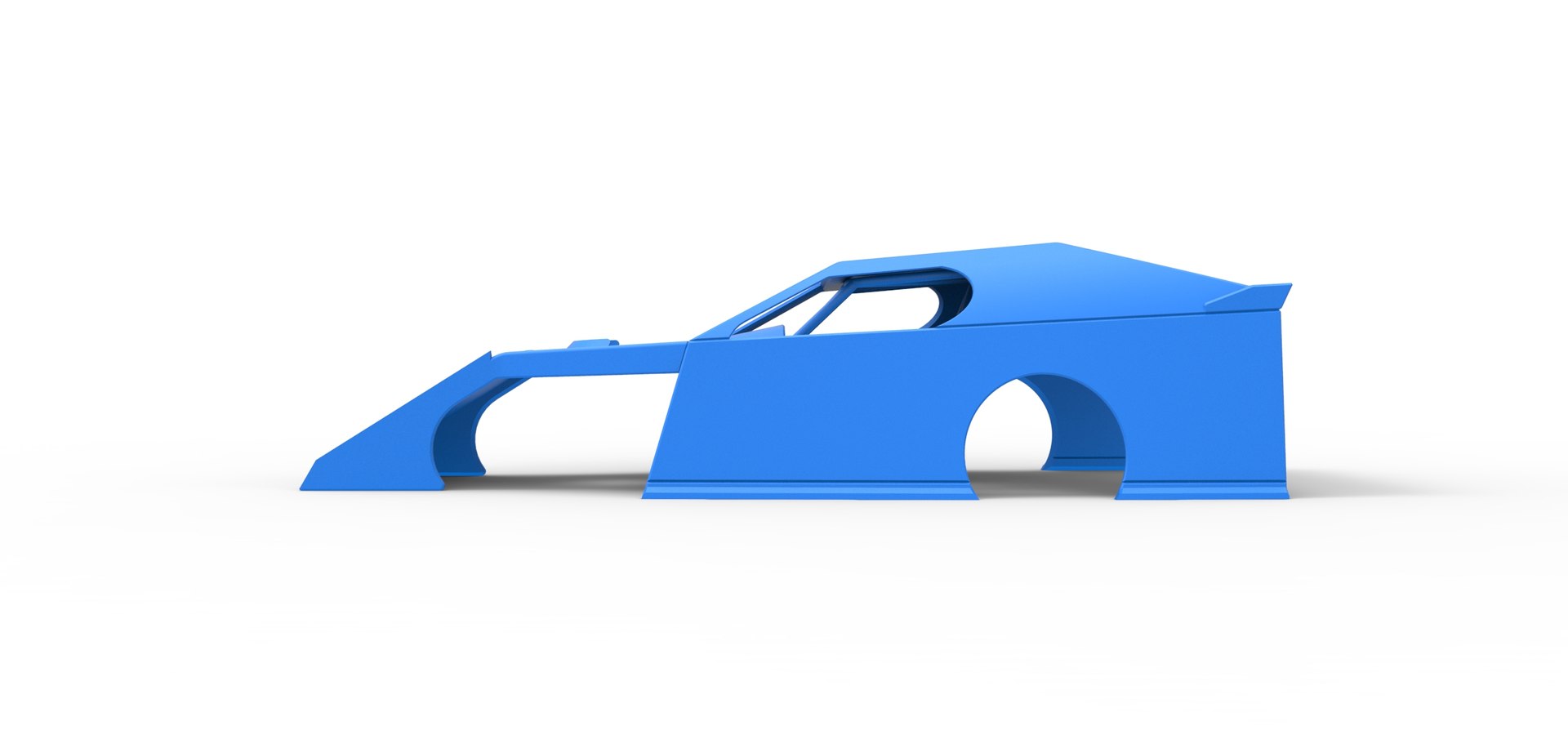 3D Shell Of Dirt Modified Stock Car Scale 1 To 25 - TurboSquid 2313909