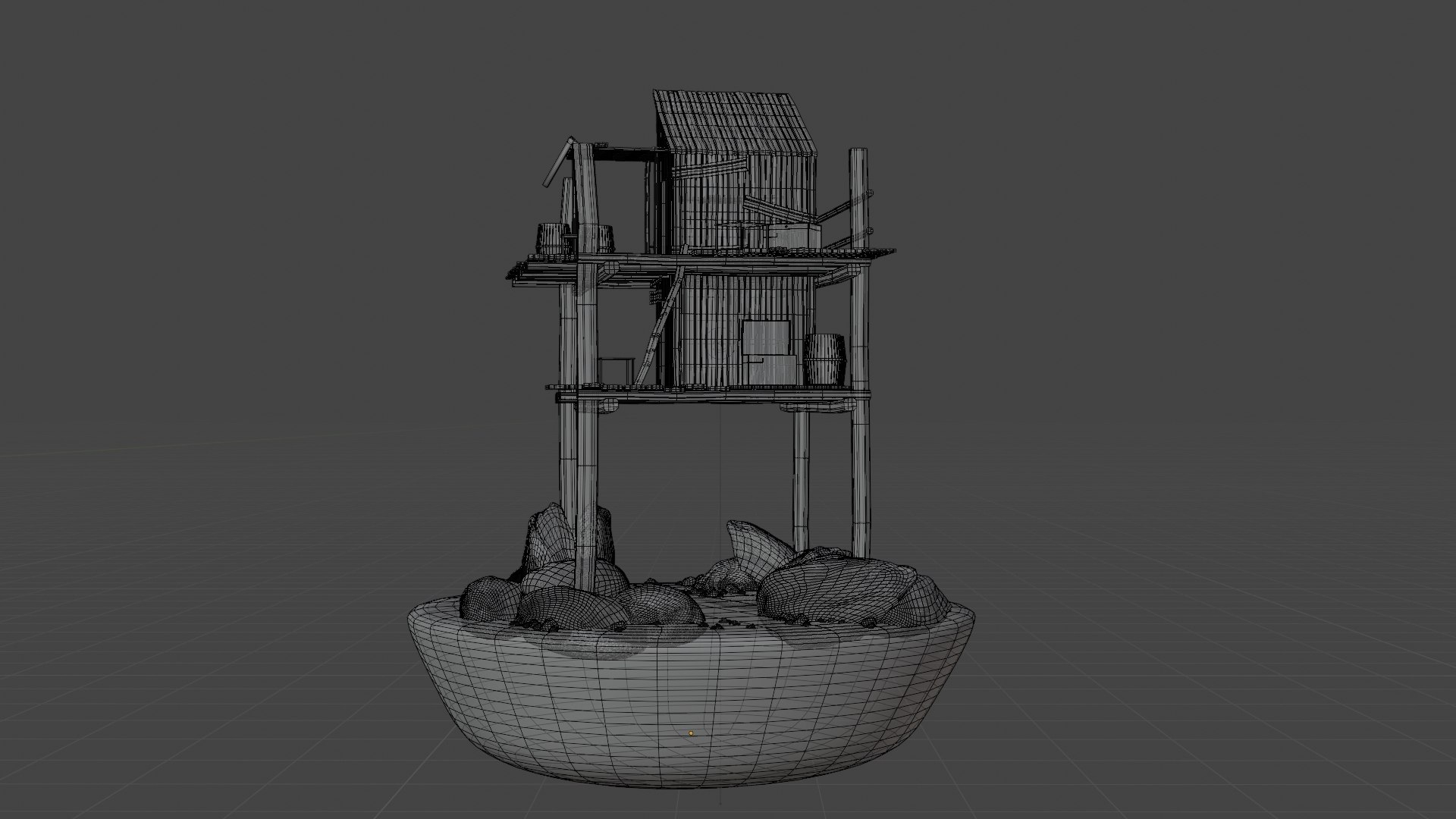 3D Sea House Model - TurboSquid 2197908