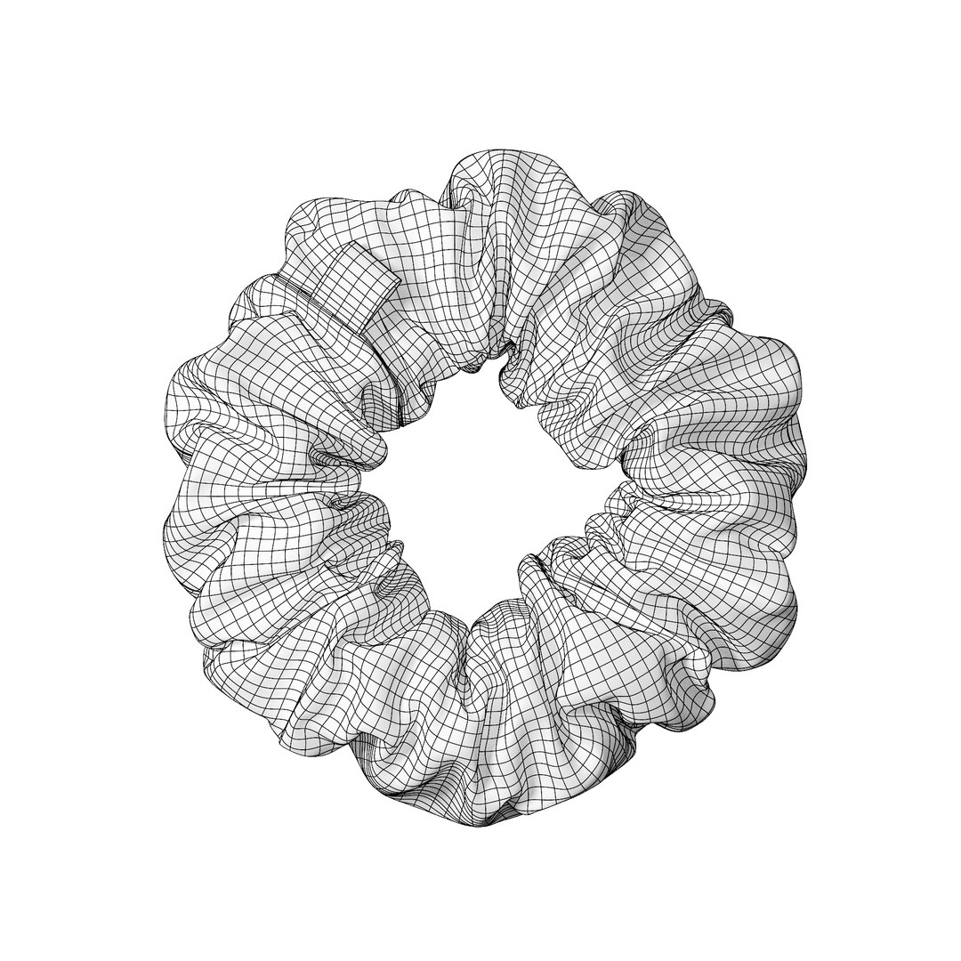 Scrunchie 3D model - TurboSquid 2057113
