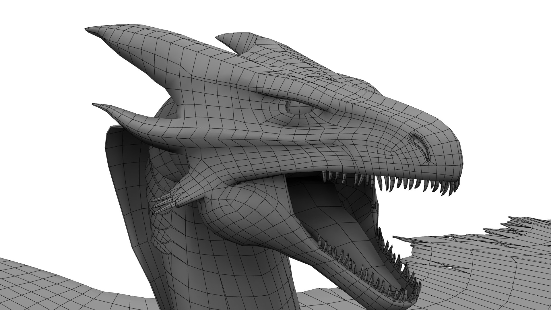 3d dragon model