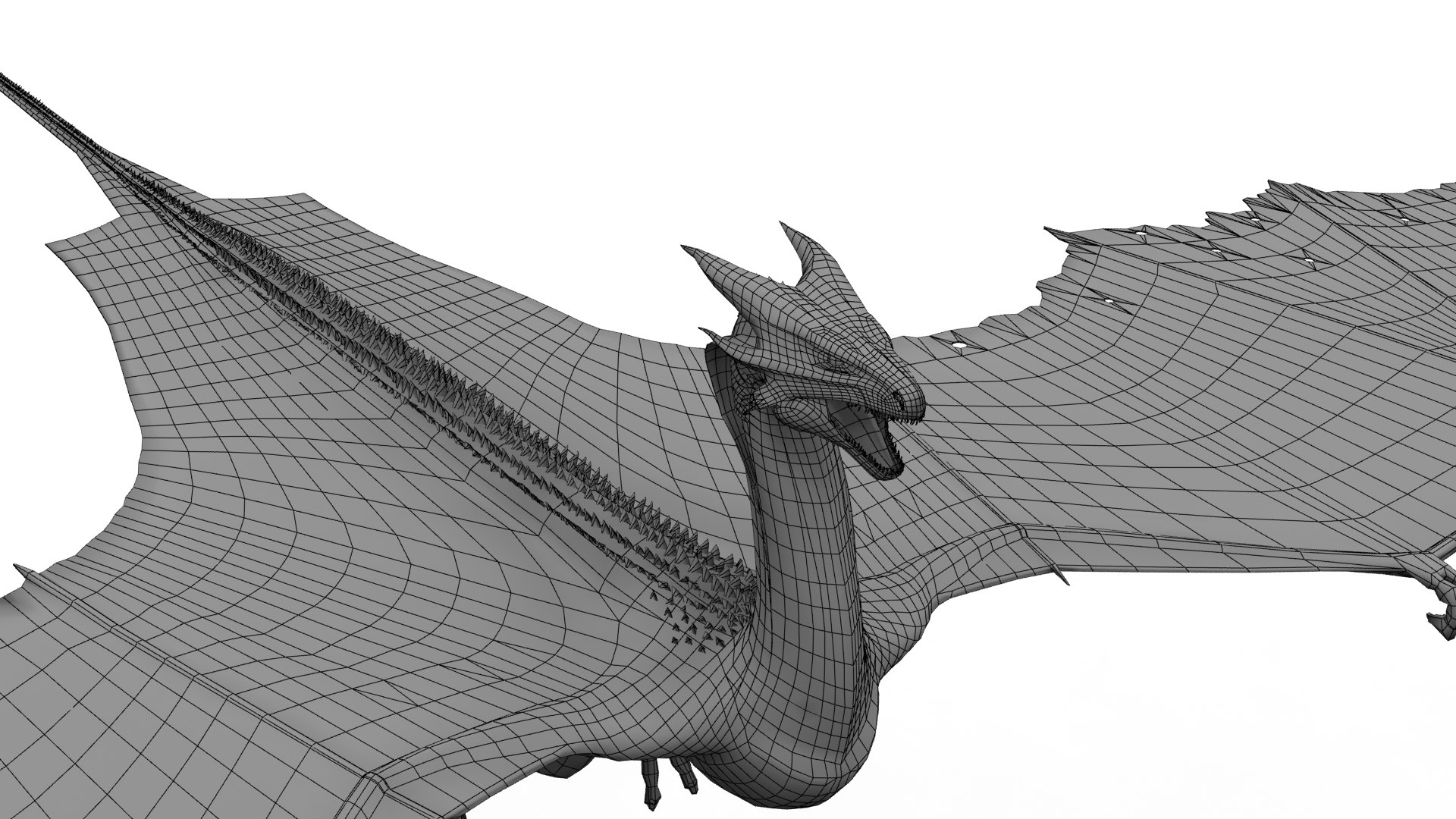 3d dragon model