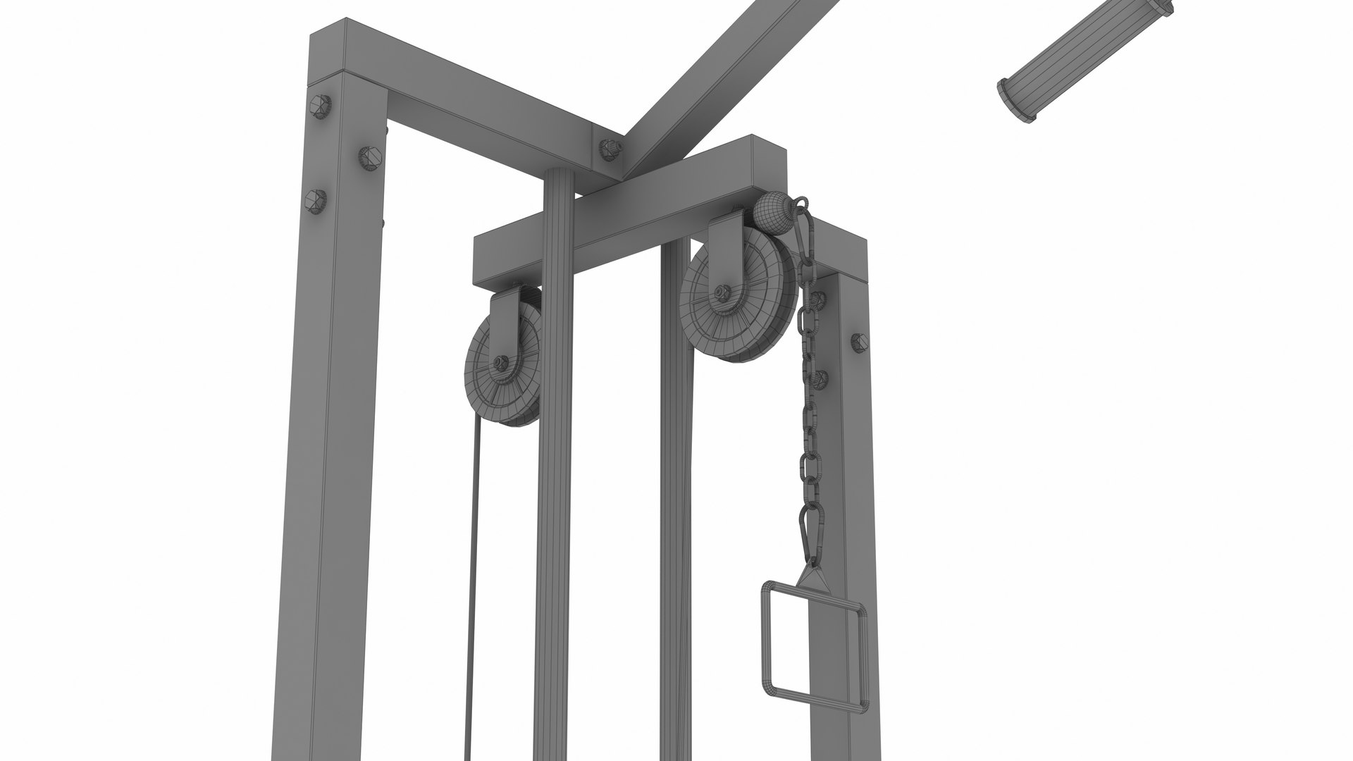GYM Cable Crossover Machine 2 3D - TurboSquid 1923348