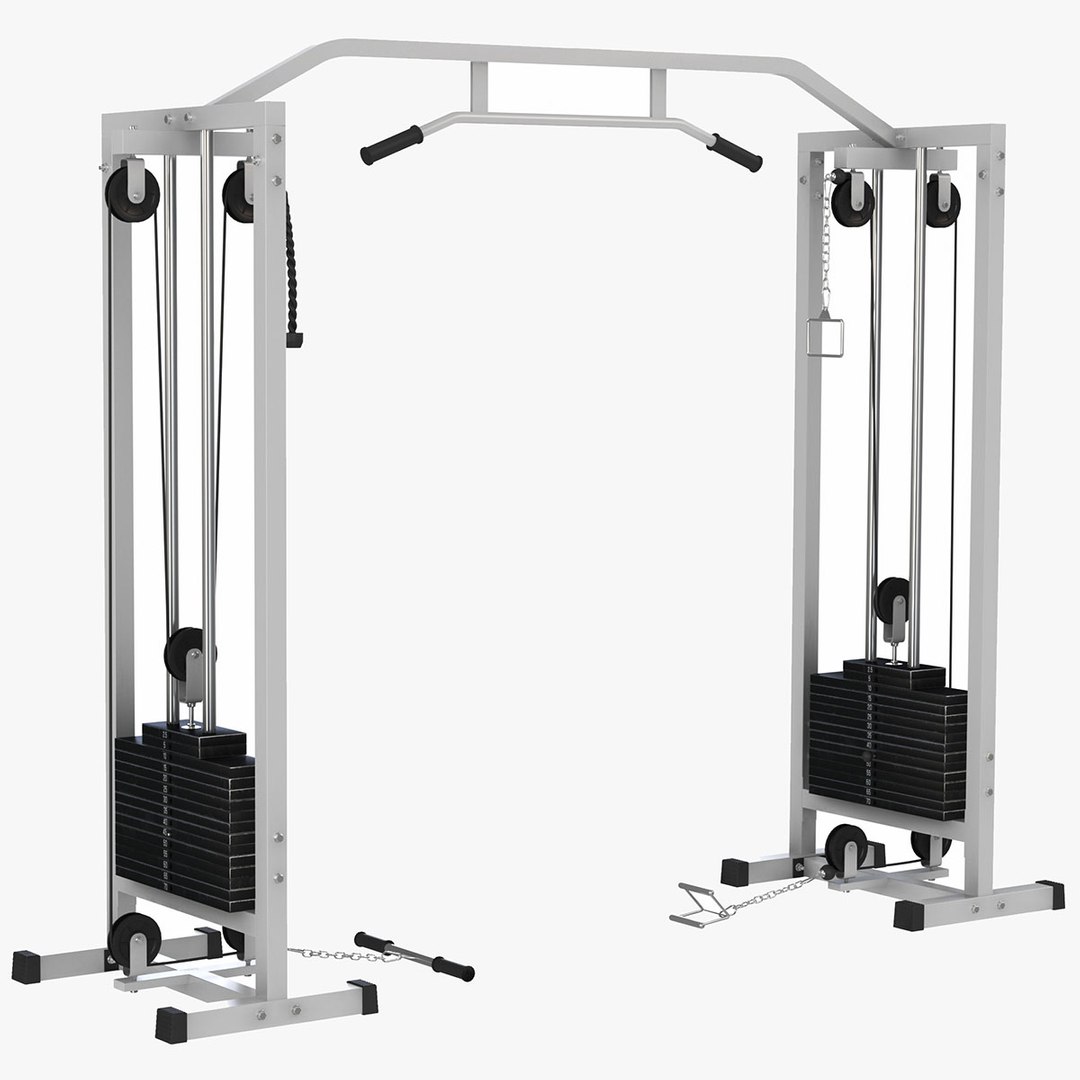 GYM Cable Crossover Machine 2 3D - TurboSquid 1923348