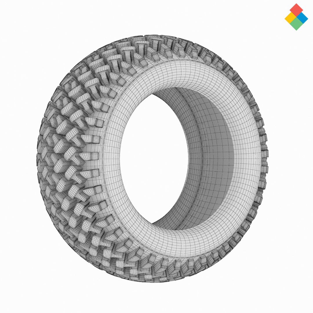 Tire Design 3D Model - TurboSquid 1352421